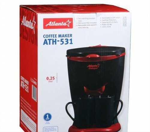 Кофеварка капельная Atlanta ATH-531 черный