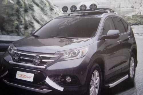 Honda CR-V 12- аксессуары тюнинг пороги релинги