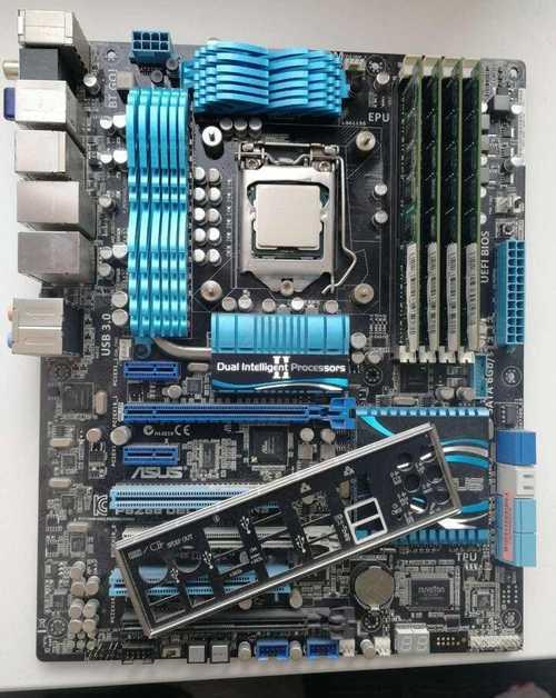 Asus P8Z68 deluxe/GEN3 + i5-2500k + 8gb ddr3