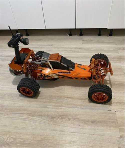 Hpi baja 5j 1/5 бензиновая на пульте управления