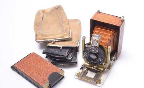 Voigtlander bergheil Baby luxus 75 мм F4.5 Heliar