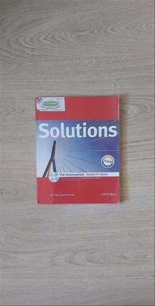 Учебник Solutions Pre-Intermediate