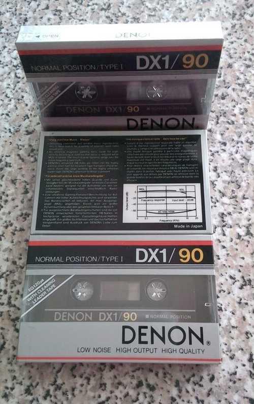 Аудиокассеты Denon DX1\90