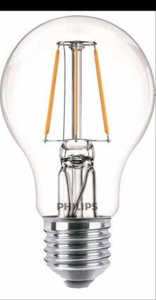 Новая Лампочка светодиодная Philips LED