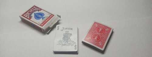 Карты для фокусов и покера