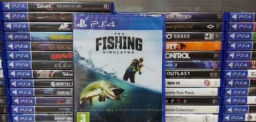 Pro Fishing Simulator PS4 рыбалка новые диски