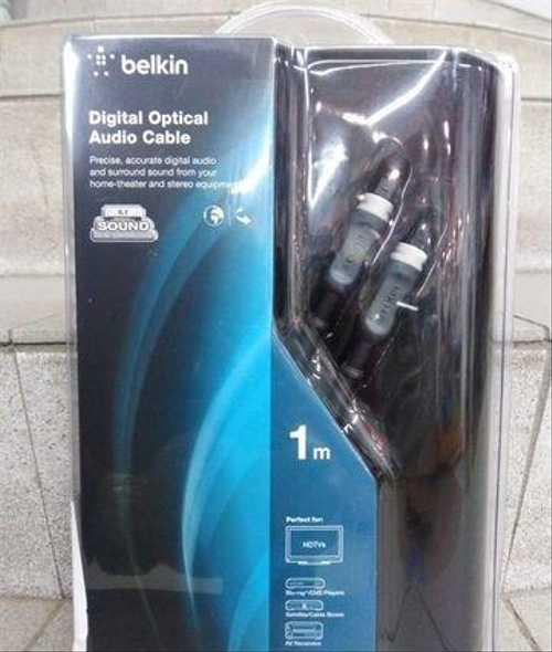 Кабель оптический (Hi-Fi) Belkin AV10009qp1M