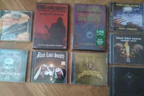 CD/DVD Black label society, pantera, korn, tool