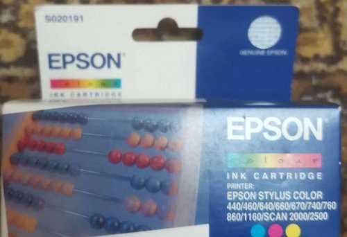 Картриджи Epson s020191