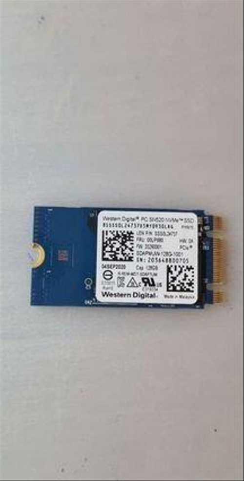SSD 128 gb Western digital 2280