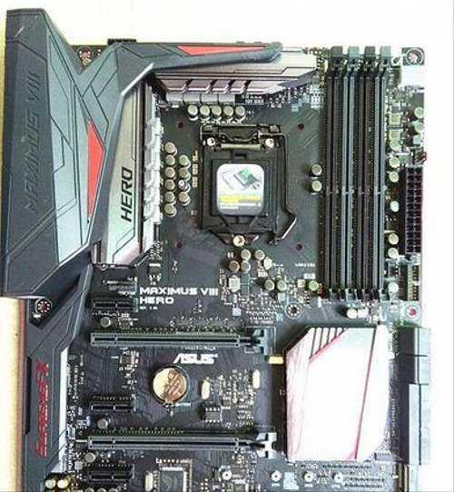 I5 6600k + мат. плата Asus Maximum Hero viii чипсе