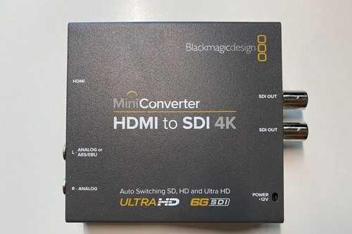 Blackmagic Micro Converter Hdmi to SDI 4K