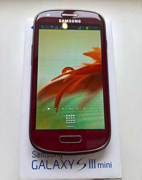 Samsung s3 (red) состояние нового