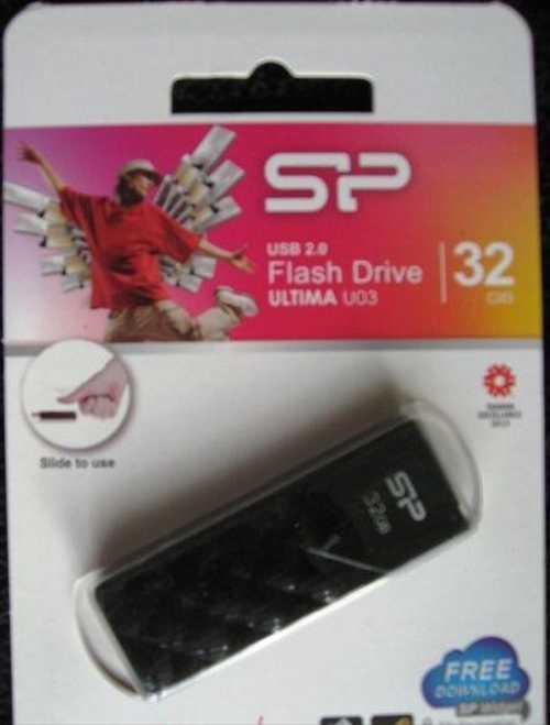 Флэшка Silicon Power 32 GB. Новая