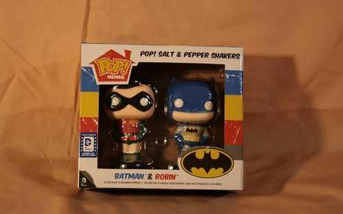 Funko Pop солонка и перечница Batman и Robin