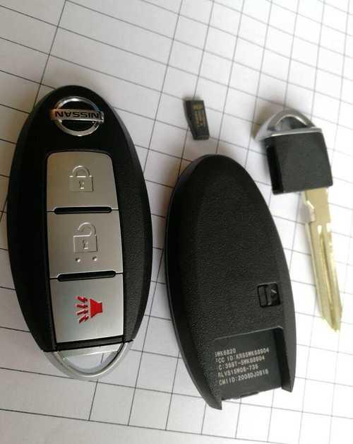 Смарт ключ Ниссан Nissan с системой Keyless 315мгц