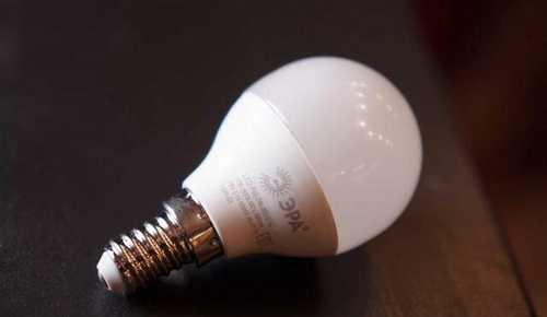 Лампа светодиодная LED шар 7Вт 6000К эра E14