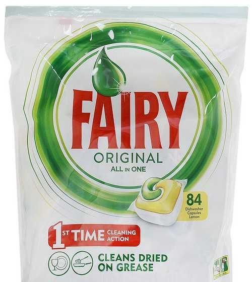 Капсулы Fairy для посудомоечной машины 84 шт