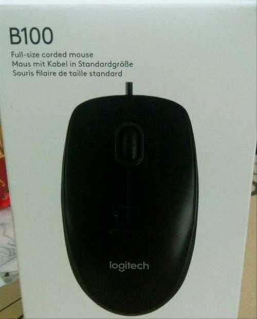 Мышь logitech B 100