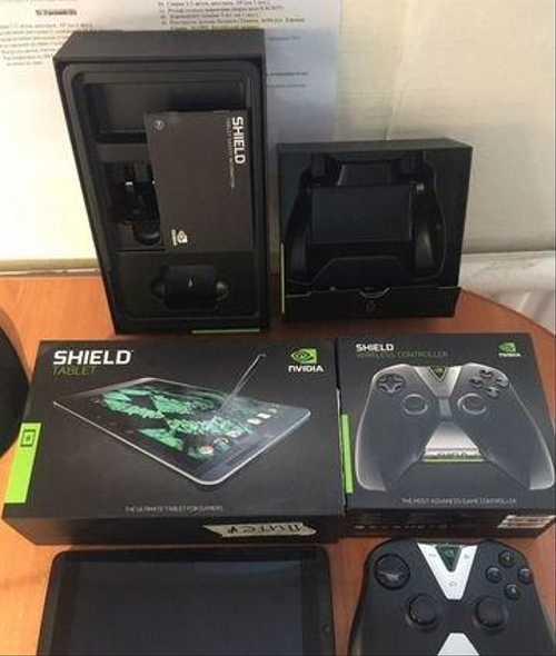 Планшет + геймпад shield от nvidia