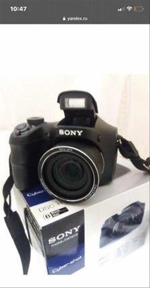 Компактный фотоаппарат Sony Syber Shot DSC-H100