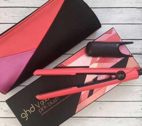Стайлер для укладки волос Ghd V gold pink blush