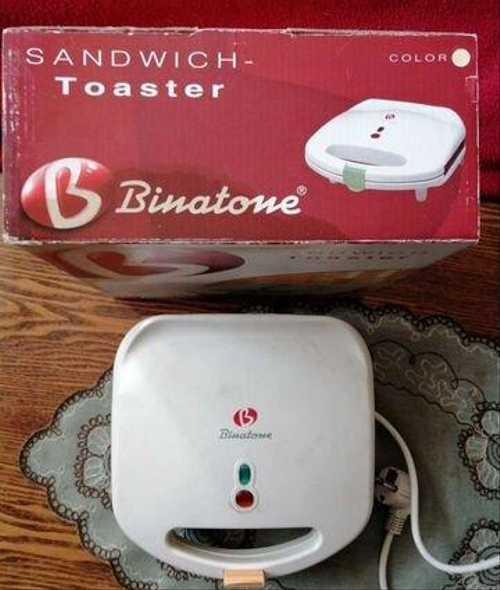 Сэндвич тостер (бутербродница) Binatone