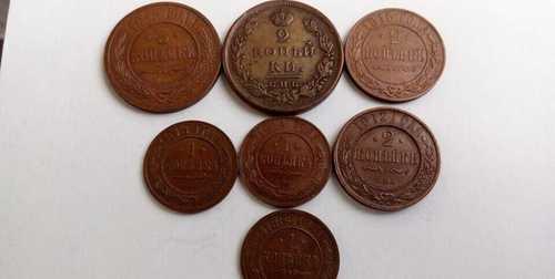 Комплект царских монет