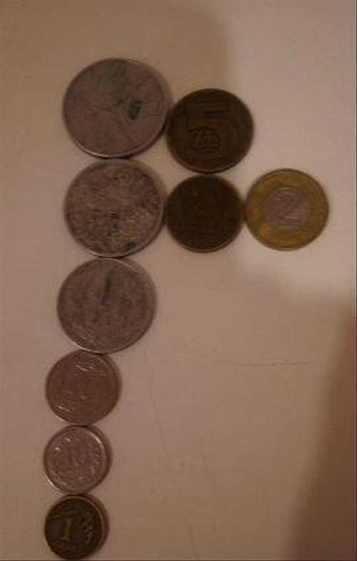 Набор из 9 монет Польша