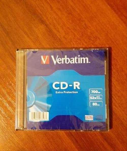Диски CD-R, 52x, Verbatim Extra Protection