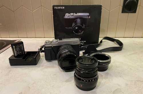 Комплект FujiFilm X-E1 + 18-55mm + XF 35mm