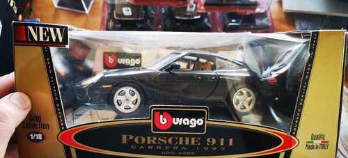 1:18 Porsche 911 carrera cod.3385 bburago