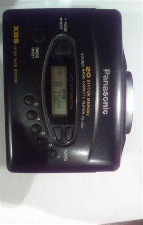Кассетный плейер Panasonic RQ-80v XBS system