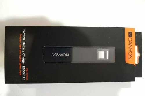 Power bank 2600 mAh canyon