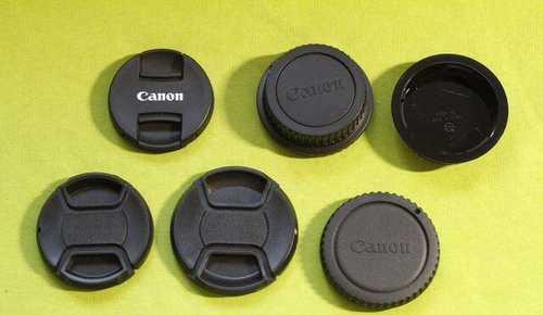 Крышки на объектив Canon