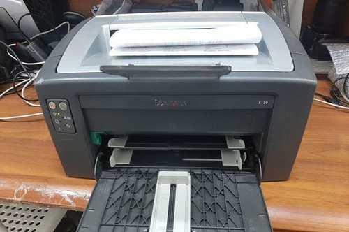 Принтер сетевой Lexmark E120 отлично печатает