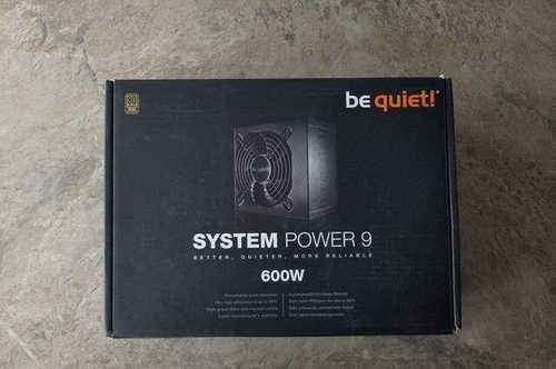 Блок питания Be Quiet System Power 9 600W