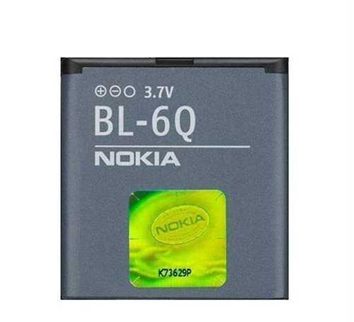 Аккумулятор BL-6Q для Nokia 6700 Classic Новый