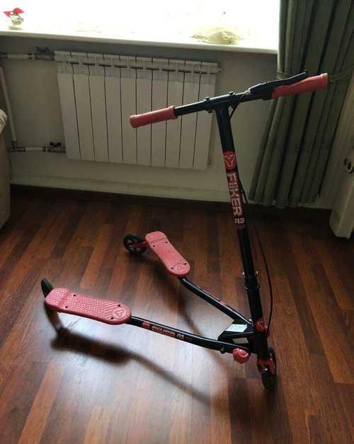 Самокат Fliker A3 и пенниборд