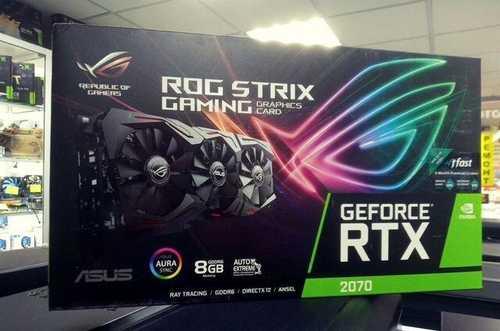 Видеокарта asus ROG GeForce RTX 2070 NEW