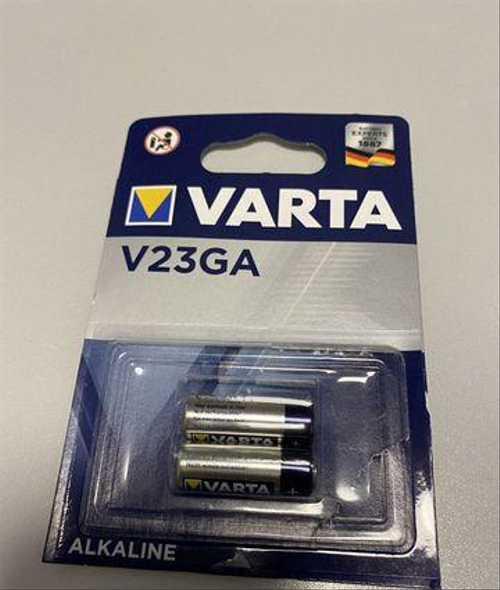 Батарейка varta V 23 GA/MN 21/12 V 2 шт