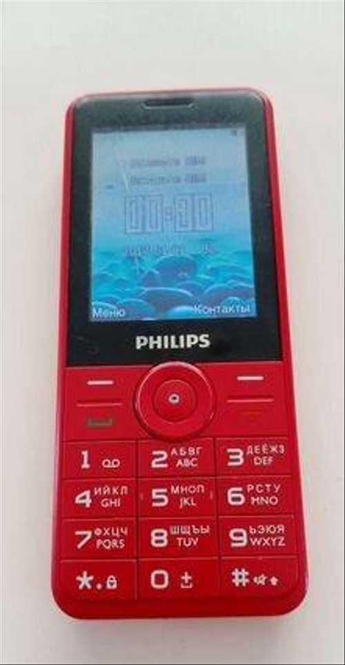 Сотовый телефон Philips xenium e168 на запчасти