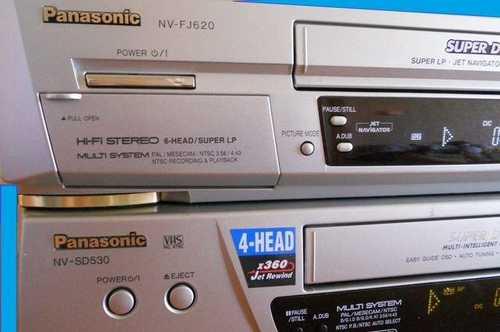 Видеомагнитофоны Panasonic (4-х и 6-ти головочный)