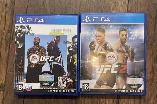 UFC4 и UFC2 для ps4