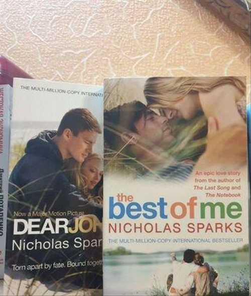 Книги на английском языке Nicholas Sparks