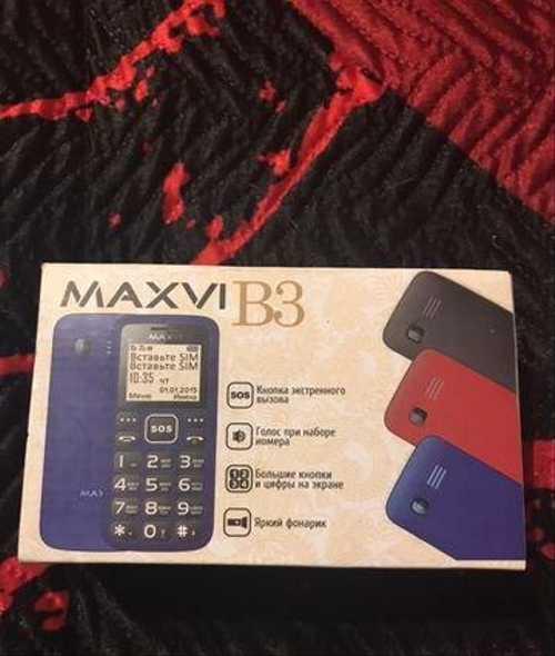 Мобильный Телефон Maxvi B3