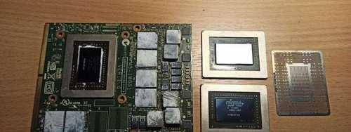 Видеокарта MS-1W051 GTX570M 1.5Gb MXM3 и чипы