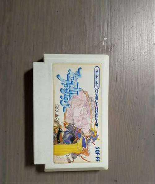 Лот из трёх игр на Famicom Final Fantasy 1,2,3
