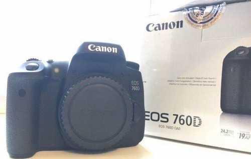 Продам Canon 760d тушка новая