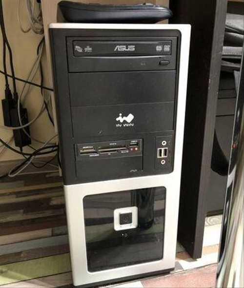 Пк+монитор (i7-3770,RAM 16Gb,GTX750,SSD120,HDD500)